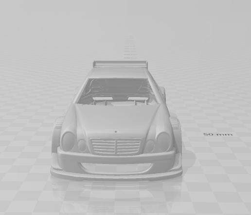 🚗 mercedes clk dtm・ 3D File for 3D printing・Cults