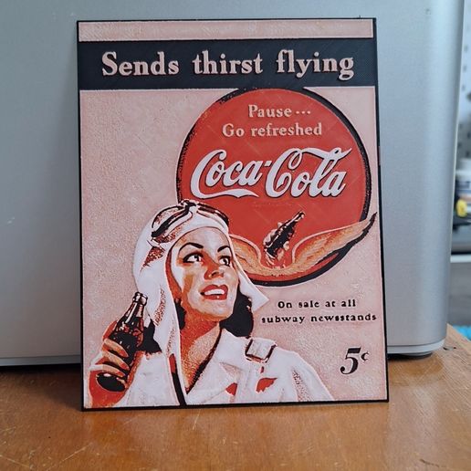 🏠 HUEFORGE coca cola・ STL File for 3D printing・Cults
