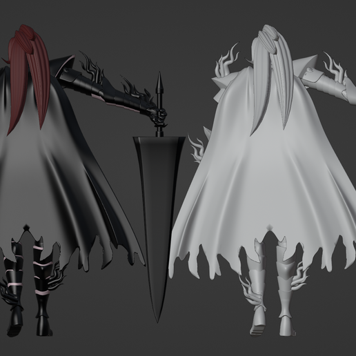 👾 Igris Shadow - Solo leveling・Archivo STL para Impresión 3D・Cults