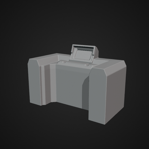 Fichier STL diorama miniature computer retro r2 🖥️ ・Modèle à ...