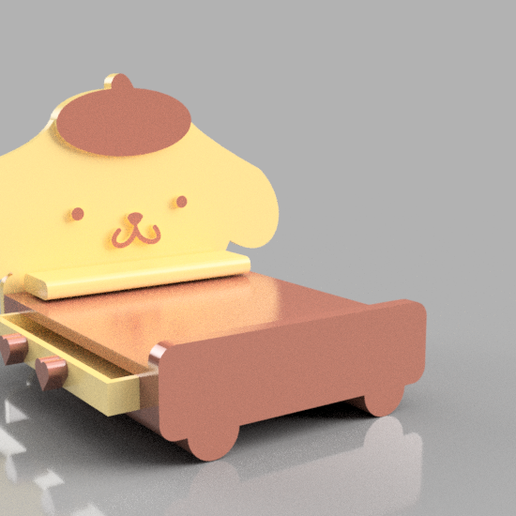 🪞 Pom Pom Purin camita・ 3MF File for 3D printing・Cults