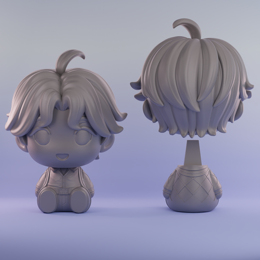 ️‍🔥 Cute chibi - Rafayel Otome Game Love and Deepspace・ STL File for 3D ...