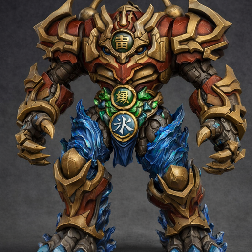 🧊 *Guardian Gior*・ STL File for 3D printing・Cults