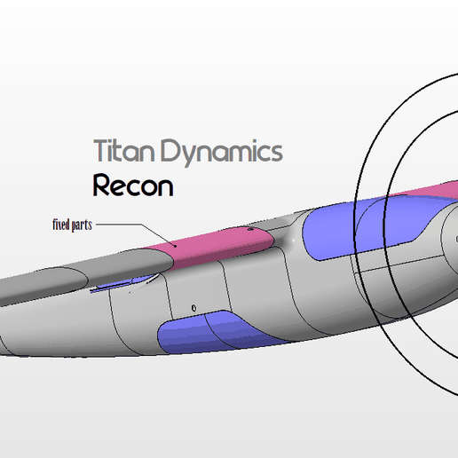 ️ Mod for Titan Recon - GC mark fix・Free STL File for 3D printing・Cults