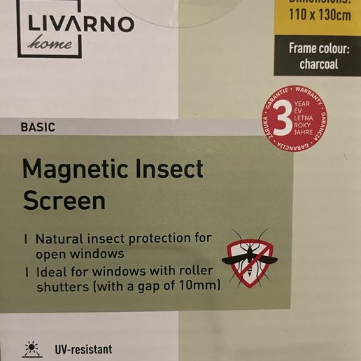 🧲 Corner for Livarno Home Magnetic Insect Screen・ STL File for 3D ...