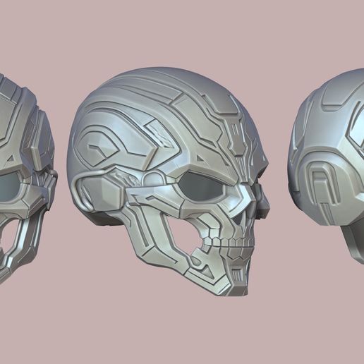 💀 skull Cyberpunk Mechanical Lower Face Mask – Futuristic Tactical Jaw ...