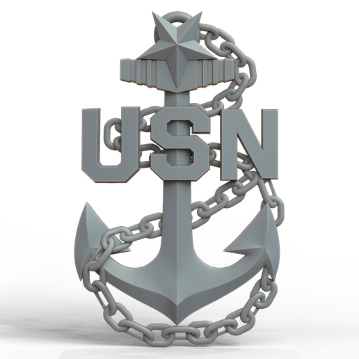 📁 3D Model STL File for CNC Router Laser & 3D Printer 1949. US NAVY ...