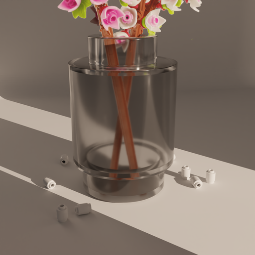 🏺 LEGO 3062b Vase・ STL File for 3D printing・Cults