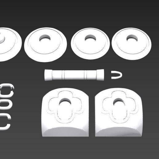 Archivo OBJ Re Zero Rem Arma 👟 ・Objeto de impresión 3D para descargar・Cults