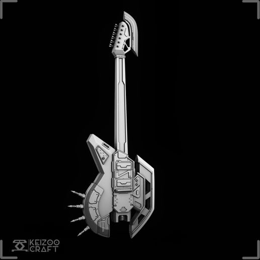 3D 文件 APEX-FUSE HEIRLOOM-Razor's Edge-APEX LEGENDS-GUITAR 🎸 ・可下载设计和 3D ...