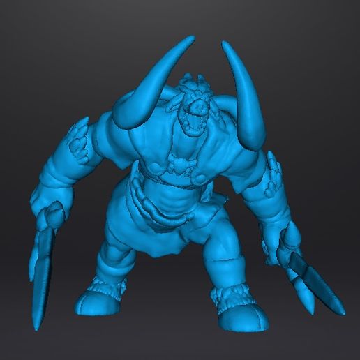 👹 GANON GIANT BEAST MINIATURE MODEL FOR FANTASY GAMES RPG AND DND・ STL ...