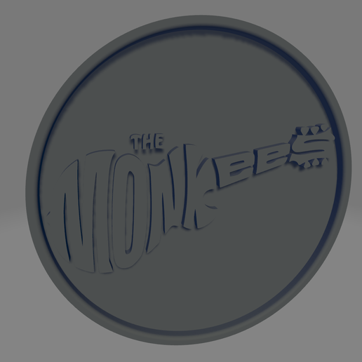 STL file The Monkees coaster 🪨 ・3D printer design to download・Cults