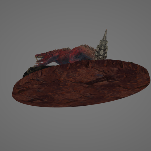 👹 MONSTER HUNTER ODOGARON FIGURE・ STL File for 3D printing・Cults
