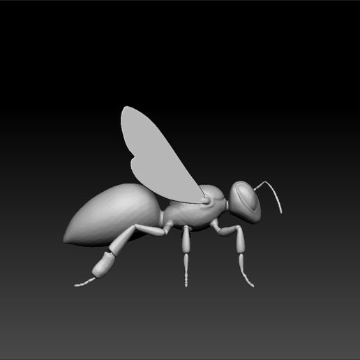 🐝 Bee・ STL File for 3D printing・Cults