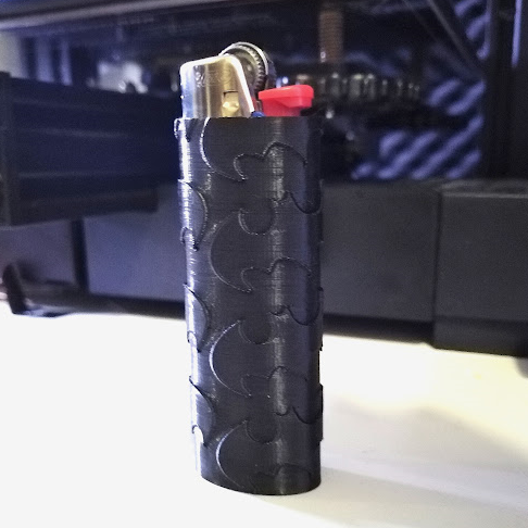 🎁 BIC case batman lighter・ STL File for 3D printing・Cults