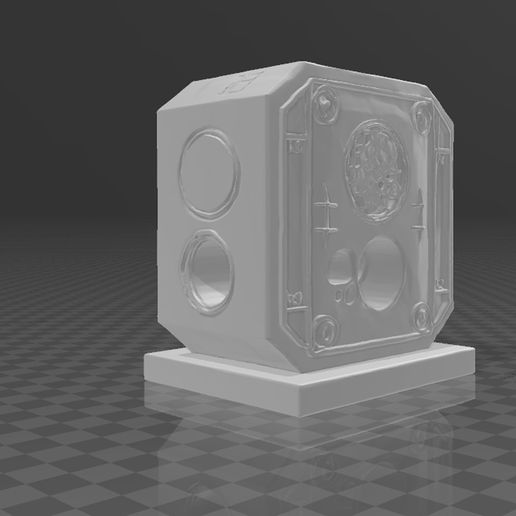 🎨 Organic Fold Cube – Nature-Inspired 3D Art・ STL File for 3D printing ...