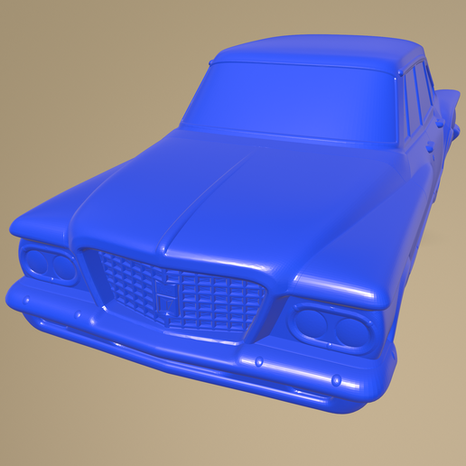 STL file Plymouth Valiant sedan 1960 Printable Car In Separate Parts 🚗 ...