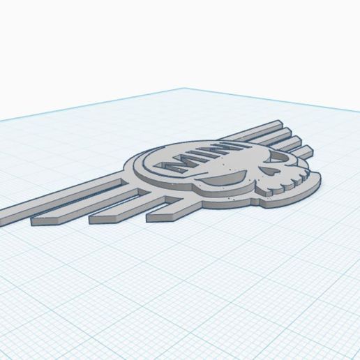 STL file Mini Cooper logo skull 💀 ・3D printer design to download・Cults