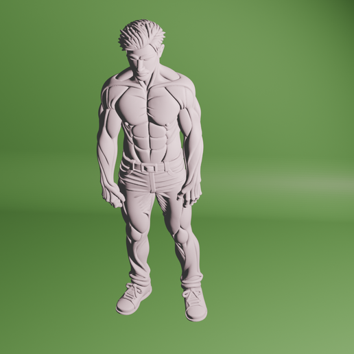 👨 MUSCLE MAN・Fichier STL pour Impression 3D・Cults