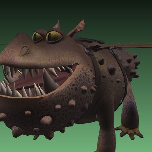 Archivo OBJ Meatlug | Gronkle 🪨🐉 ・Diseño para descargar y imprimir en ...