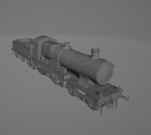😤 GWR 3700 Class 3440 – 3D Printable Steam Locomotive Model・ STL File ...