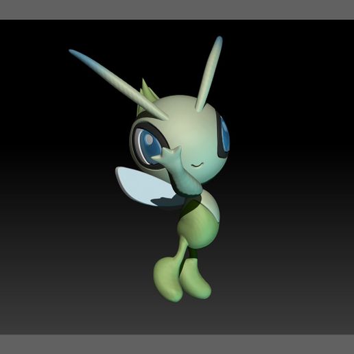 STL file Pokemon Celebi 🐉 ・Design to download and 3D print・Cults
