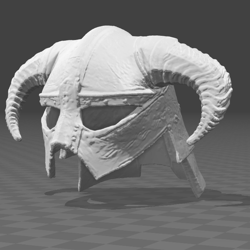 🪖 dragonborn helmet / iron helmet skyrim・Free STL File for 3D printing ...
