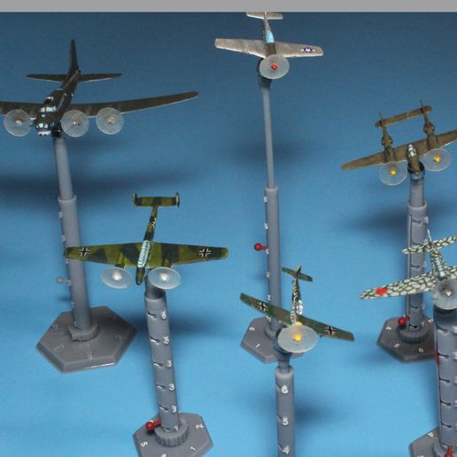 🛩️ 1/300 scale Clear airplane propeller discs・Free STL File for 3D ...