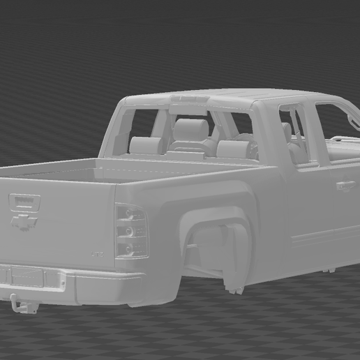 🚐 2012 Silverado scale model・ STL File for 3D printing・Cults