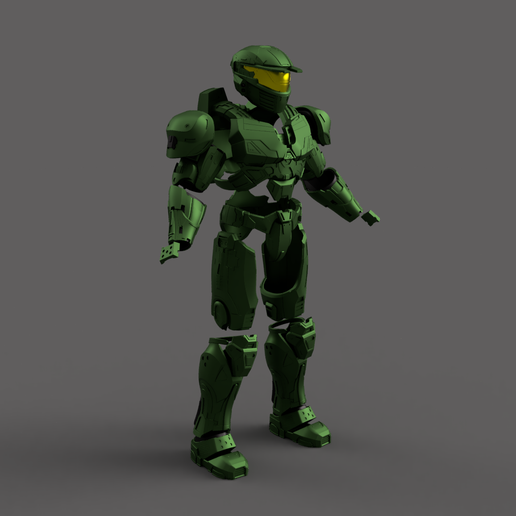 😇 Mk IV Halo Infinite Armor Core Cosplay・Archivo 3D para Impresión 3D・Cults