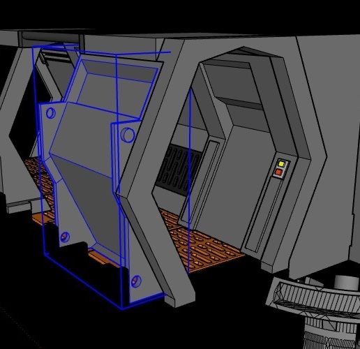 ⭐ Star Wars Death Star Detention Block Diorama Playset・ STL File for ・Cults