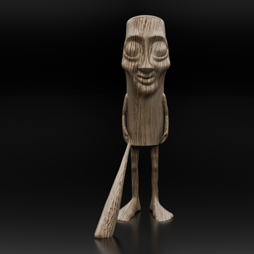 🎨 Tum Tum Tum Sahur 3D Printable Character for Toy and Game Low-poly 3D print model・ STL File ...