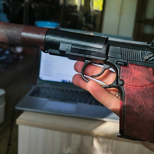 Archivo STL PB (PB) - 6P9 silenced pistol from Stalker Tarkov based on ...