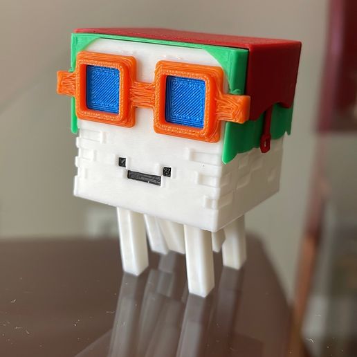 👾 Happy Ghast Minecraft・Free STL File for 3D printing・Cults