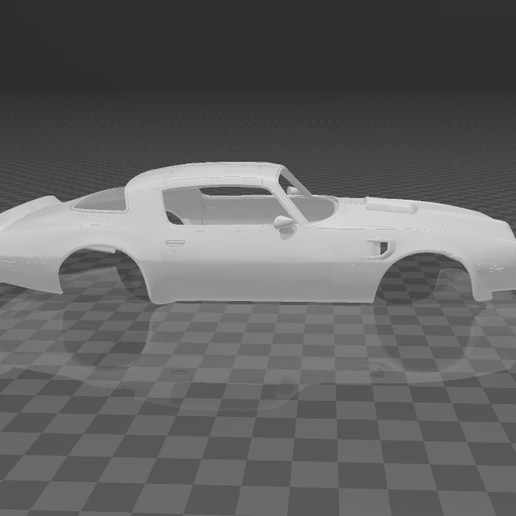 🐚 Pontiac Firebird Trans Am T/A 6.6 1977 Shell Body – Divided Parts for ...