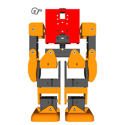 🤖 Humanoid Robot – Robonoid – Body (Tony)・ STL File for 3D printing・Cults