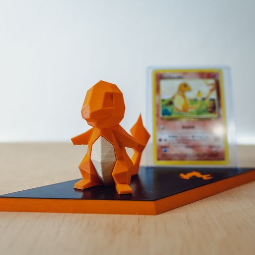 🐉 Pokemon Card Stands・Free 3D File for 3D printing・Cults