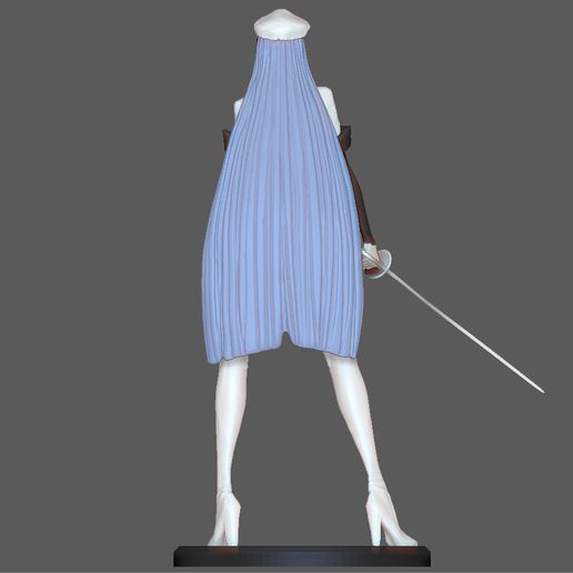 🫦 ESDEATH AKAME GA KILL ANIME SEXY GIRL CHARACTER 3D PRINT・ 3D File for ...