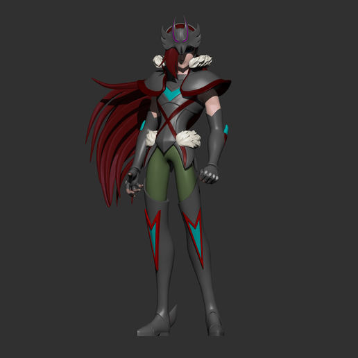 🐺 SAINT SEIYA OMEGA - WOLF NO HARUTO・ 3D File for 3D printing・Cults