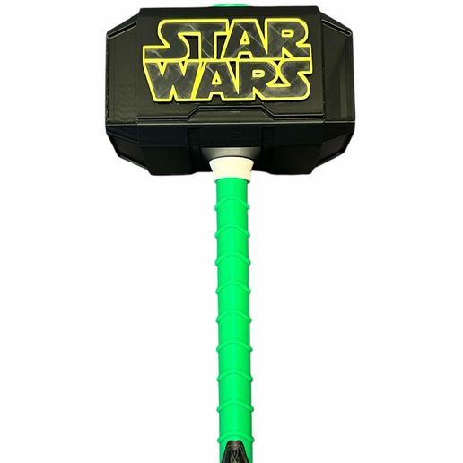 3MF file Star Wars Thor Hammer ⭐ ・3D printable model to download・Cults