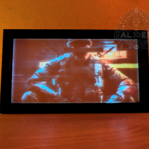 STL file Black Ops 6 Desk Lamp LED Lithophane 🔦 ・3D printer model to ...