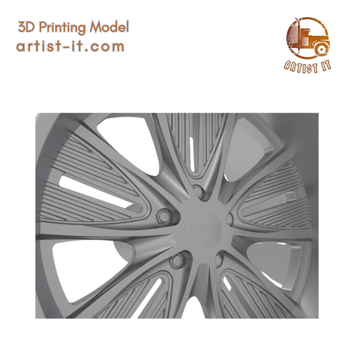 🛞 FOOSE ARCH WHEEL 3D PRINT MODEL・ STL File for 3D printing・Cults