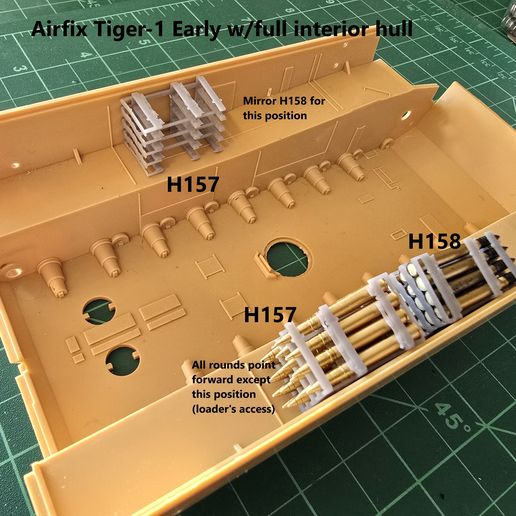 🪖 Tiger-1 Tank Ammo Storage Rack (Front L&R)・Free STL File for 3D ...