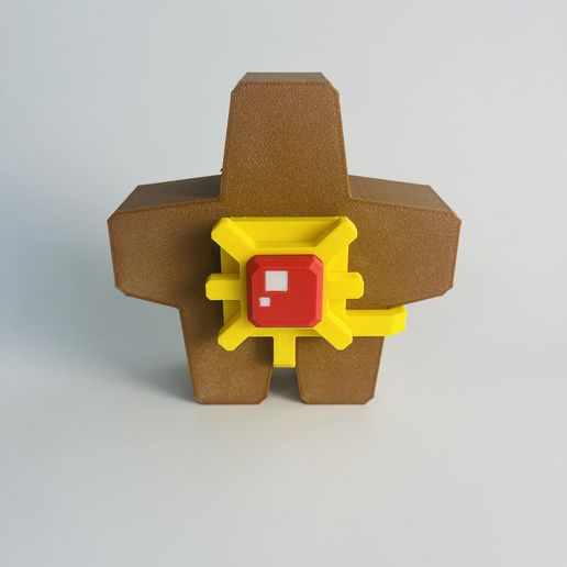 🐉 Staryu Pokemon Multipart・Impressão 3D・Cults