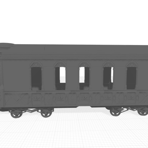 🚆 Expedition 33 - Train [RESIN]・Archivo OBJ para Impresión 3D・Cults