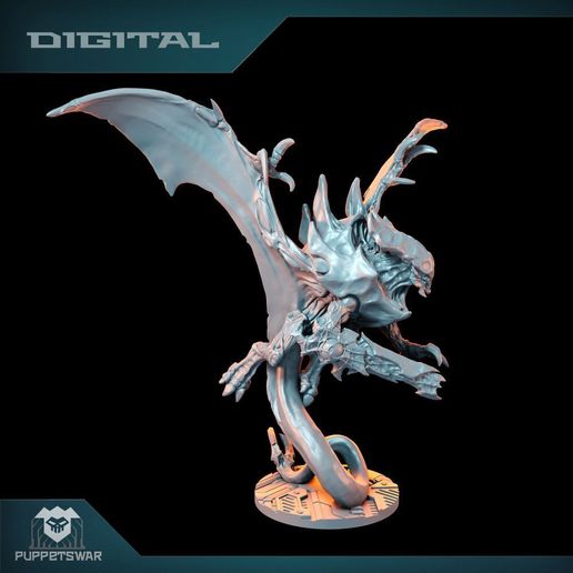 🐛 Flying Bug Overlord・ 3D File for 3D printing・Cults