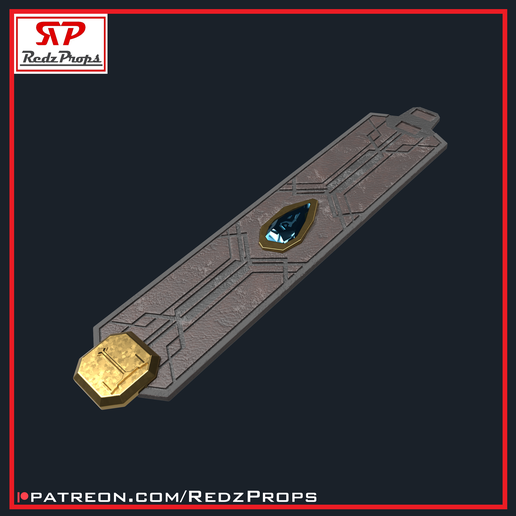 3D file Jayce Wristband Cosplay Prop 🖨️ ・3D printing design to download ...