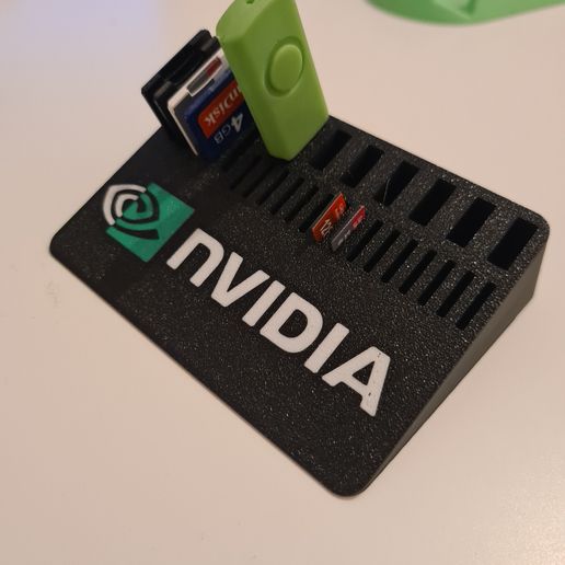 STL file Memory card holder NVIDIA 🖥️ (3MF and STEP)・3D print model to ...
