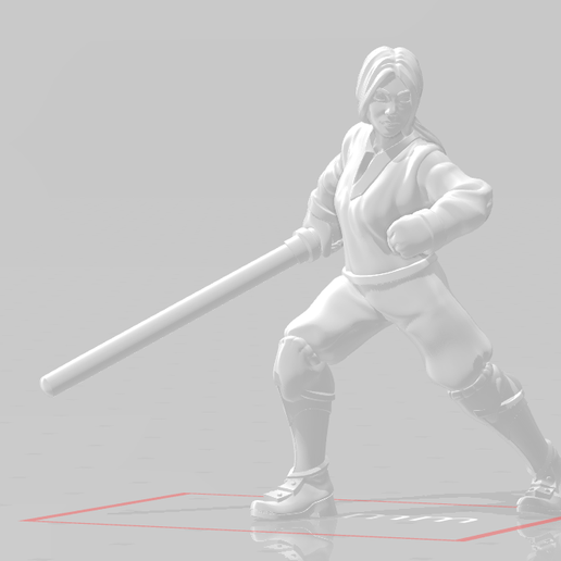 ♀️ Female Jedi・ STL File for 3D printing・Cults