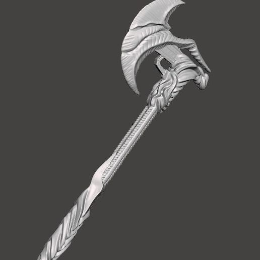 🪓 Steppenwolf Axe Fan Art・ STL File for ・Cults